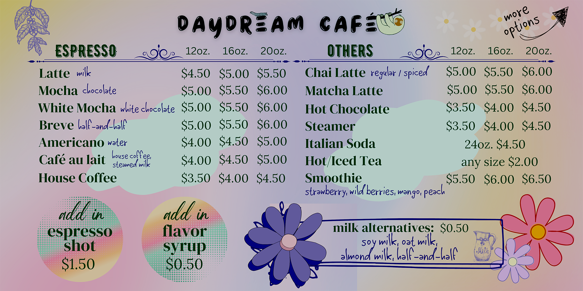 RCC's Daydream Cafe