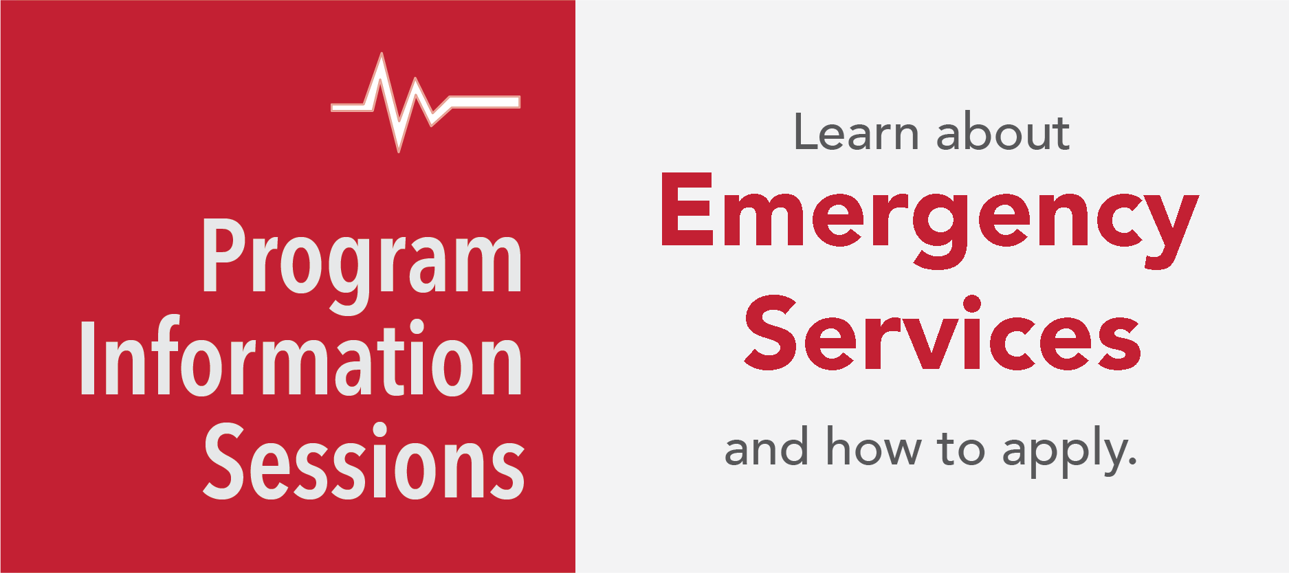 Emergency Services: EMT, Paramedic, Fire Science