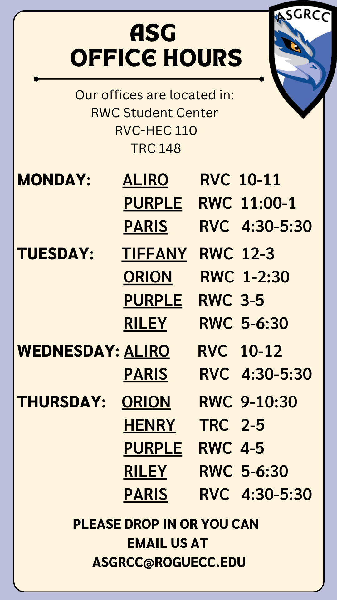 Associated Student Government at RCC