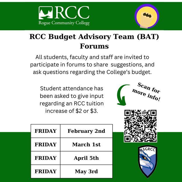 Associated Student Government Hours and Events